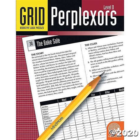 MindWare Grid Perplexors Level D Mindware Walmart Com