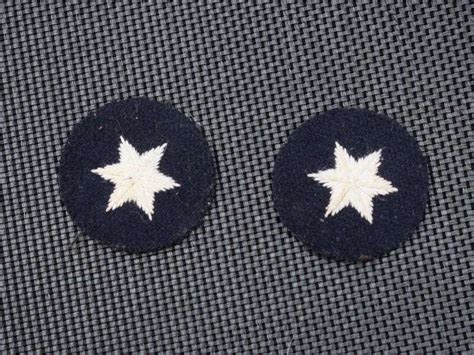 78 Original Ww2 Era Civil Defence Arp Roc Rank Star Pair World War Wonders