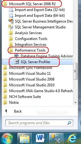 Sql Server How To Use Sql Server Profiler