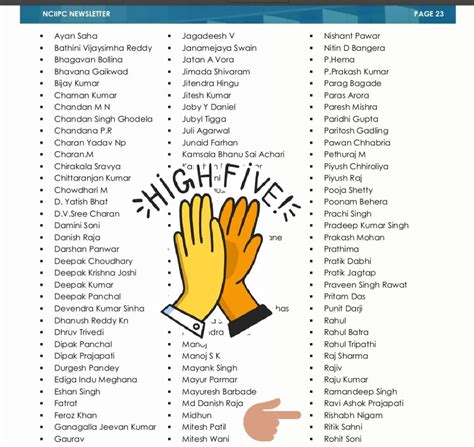 Rishabh Nigam On Linkedin Listed In October 2019 Newsletter By Nciipcindiangov