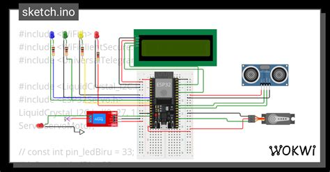 Uasdeteksidebitair Wokwi Esp32 Stm32 Arduino Simulator