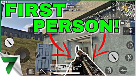 Pubg Mobile First Person Mode Is Here Pubg Mobile Youtube