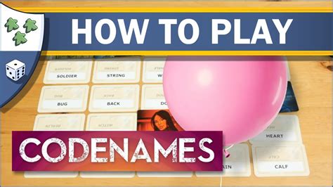 How To Play Codenames Youtube