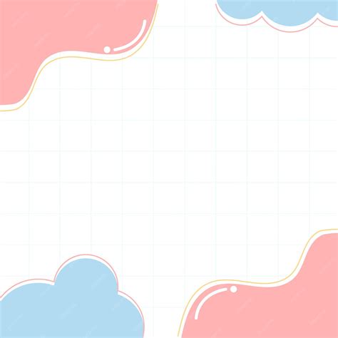 Premium Vector Cute Background Grid Vector