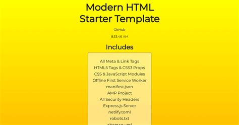 Htmltemplate Codesandbox