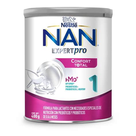 Fórmula Para Lactantes Nan Expertpro Confort Total Etapa 1 De 0 A 12 Meses 400 G Walmart