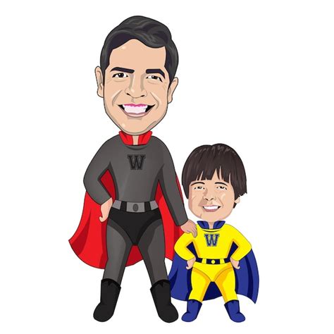 Premium Vector Super Hero