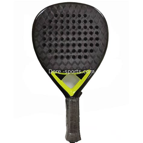 Custom New Process Galvanized Gold Padel Racket 1k Surface Material
