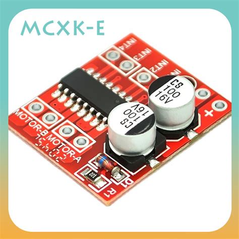 2 Dc Motor Drive Module Reversing Pwm Speed Dual H Bridge Stepper Motor Mini Victory L298n