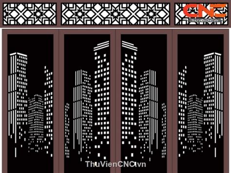 Mẫu Cửa 4 Cánh Cnc Mới Nhất