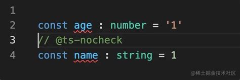 TypeScript的类型指令单行注释详解 JavaScript 脚本之家