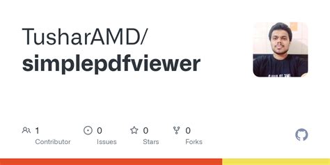 GitHub TusharAMD Simplepdfviewer