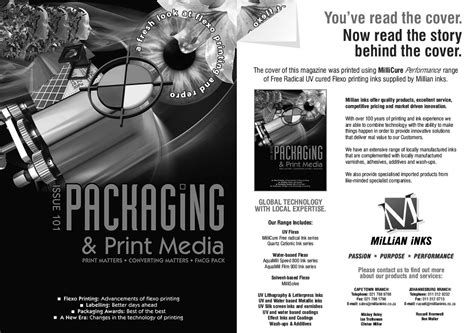 Millian Inks Magazine Advert Witz Communication