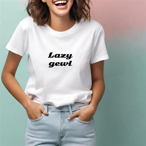 Lazy Girl Tshirt For Lazy Gewls T For Daughter Bff Modern Etsy