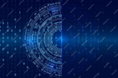 추상적 인 기술 배경 하이테크 통신 개념 혁신 배경 프리미엄 벡터