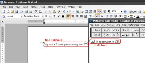 Making MathType Text Blend In Math On Computer Zachary Yaro