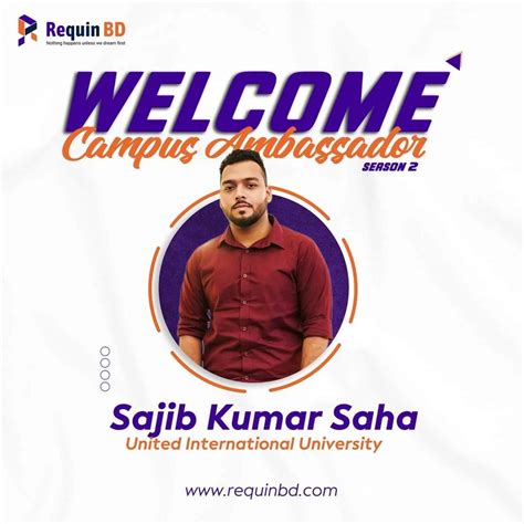 Sajib Kumar Saha On Linkedin Requinbd Campusambassador