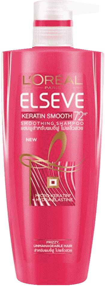 Elseve Keratin Smooth 72h Shampoo 620ml