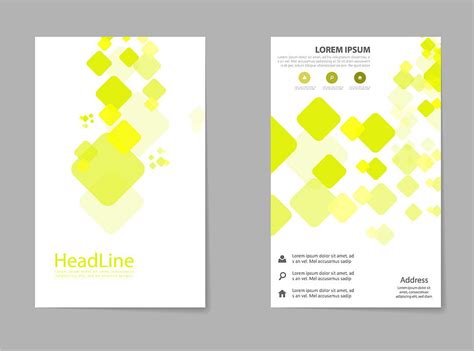 브로셔 디자인 기하학적 추상 비즈니스 벡터 Eps Ai Uidownload