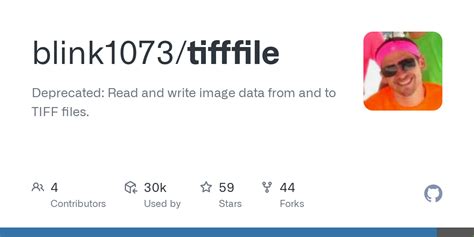 Github Blink1073tifffile Deprecated Read And Write Image Data From And To Tiff Files