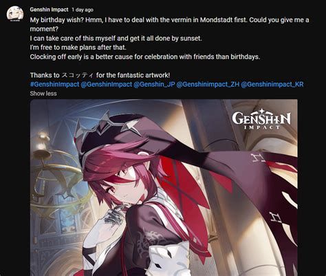 Oh No Oh Noooooo Rokbuddygenshin