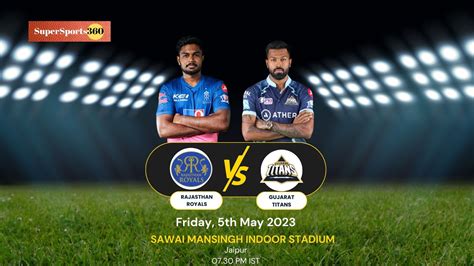 Rajasthan Royals Vs Gujarat Titans Match No48 Ipl 2023