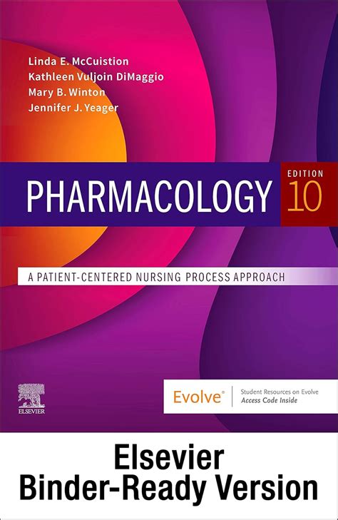 Pharmacology Binder Ready A Patient Centered Nursing Process