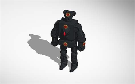 3d Design Non Gtrp Pizza Bot Humanoid Mecha Tinkercad