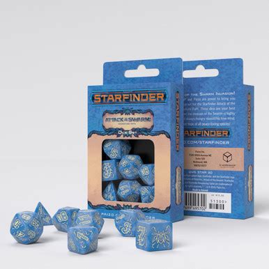 Starfinder Attack Of The Swarm Dice Set 7