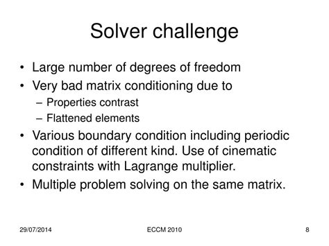 Ppt A Robust Preconditioner For The Conjugate Gradient Method Powerpoint Presentation Id2627307