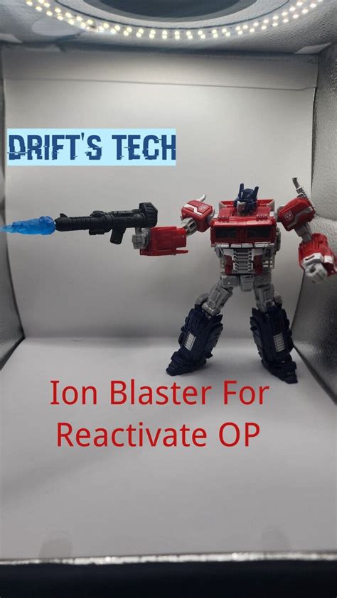 Stl File Transformers Reactivate Optimus Prime Ion Blaster Upgrade 🤖・model To Download And 3d