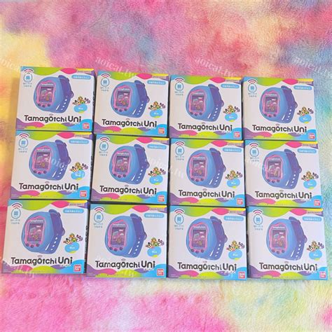 現貨 藍色 贈日本限定 電子雞 塔麻可吉uni 附特典 Tamagotchi Uni 拓麻歌子 蝦皮購物