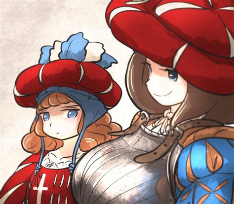 Safebooru 2girls Armor Blonde Hair Blue Eyes Boobplate Breastplate