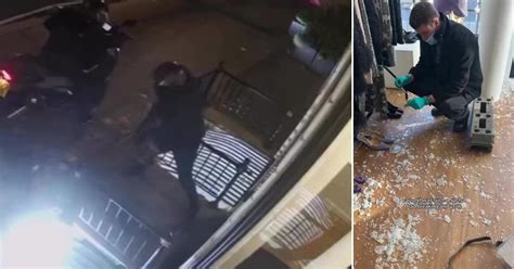 Burglars Steal £500000 Worth Of Luxury Goods From London Store News