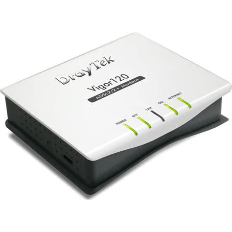 Draytek Vigor 120 Adsl2 2 Firewall Modem Router