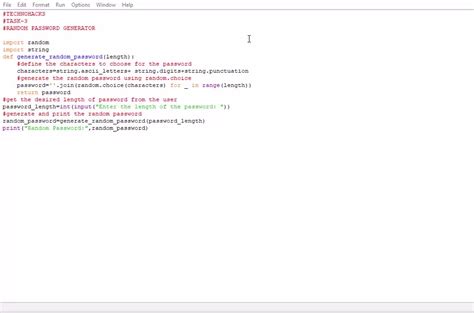 Sirisha Theetla On Linkedin Successfully Completed Task 3 Random Password Generator Using Python