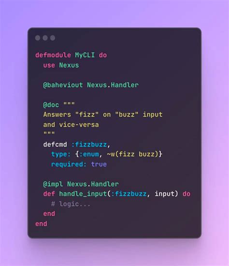 What Would Be The Most Idiomatic Way To Declare Cli Cmds Using A