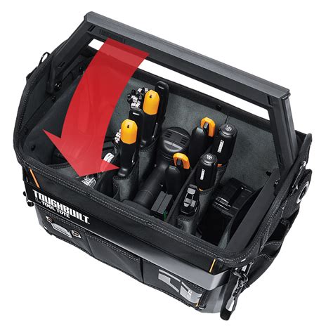 Toughbuilt L Hard Body Tool Tote 400mm 16 Gs Workwear