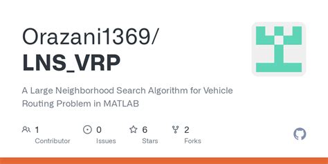 GitHub Orazani LNS VRP A Large Neighborhood Search Algorithm For Vehicle Routing Problem