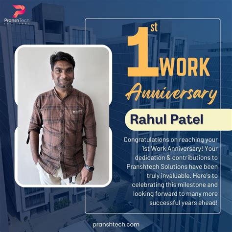 Pranshtech Solutions On Linkedin Workanniversary