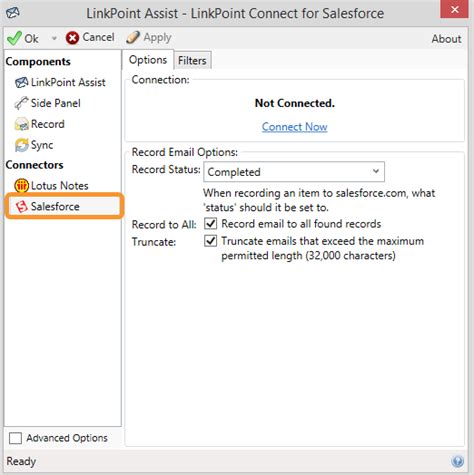 Configuring Linkpoint Connect With A Salesforce Sandbox Account Ibm