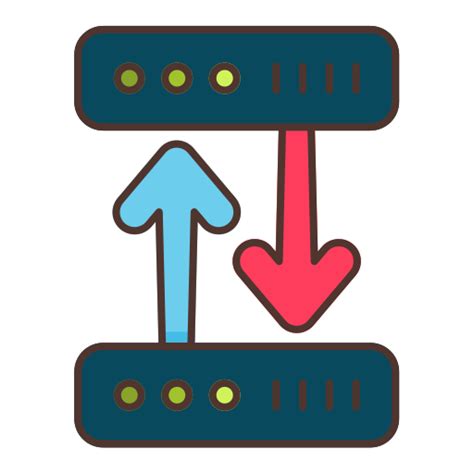 Database Storage Generic Outline Color Icon