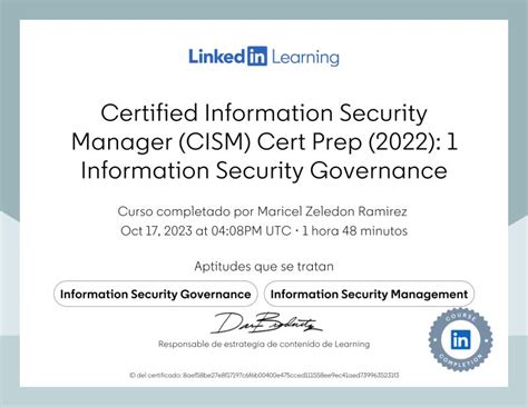 Maricel Zeledon Ramirez On Linkedin Certificate Of Completion