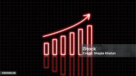 성장하는 그래프 간단한 아이콘입니다 화살표 그래프가 올라갑니다 미래 지향적인 상승 화살표 차트 디지털 변환 추상 기술 배경 벡터 그림 0명에 대한 스톡 벡터 아트 및 기타
