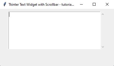 How To Set Specific Size For Text Widget In Tkinter Python