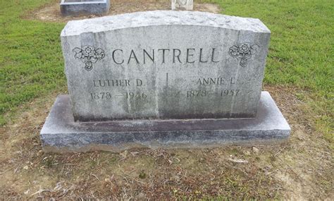 Annie Liggett Cantrell 1878 1957 Homenaje De Find A Grave