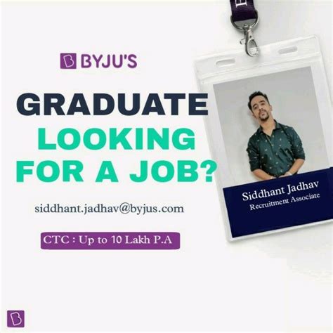 Siddhant Jadhav On Linkedin Businessdevelopment Hiring Job Jobseeksers Fresher Experienced