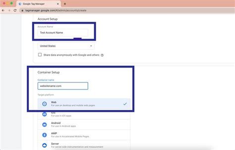 Create A New Gtm Account Analyzify Docs Create A New Gtm Account Analyzify Docs