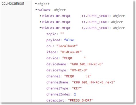 Switch Node That Offers Comfortable Selection Of Cached CCU Values Issue Rdmtc Node Red