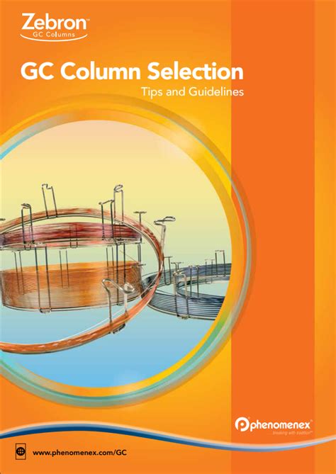 Phenomenex Gas Chromatography Gc Columns And Accessories